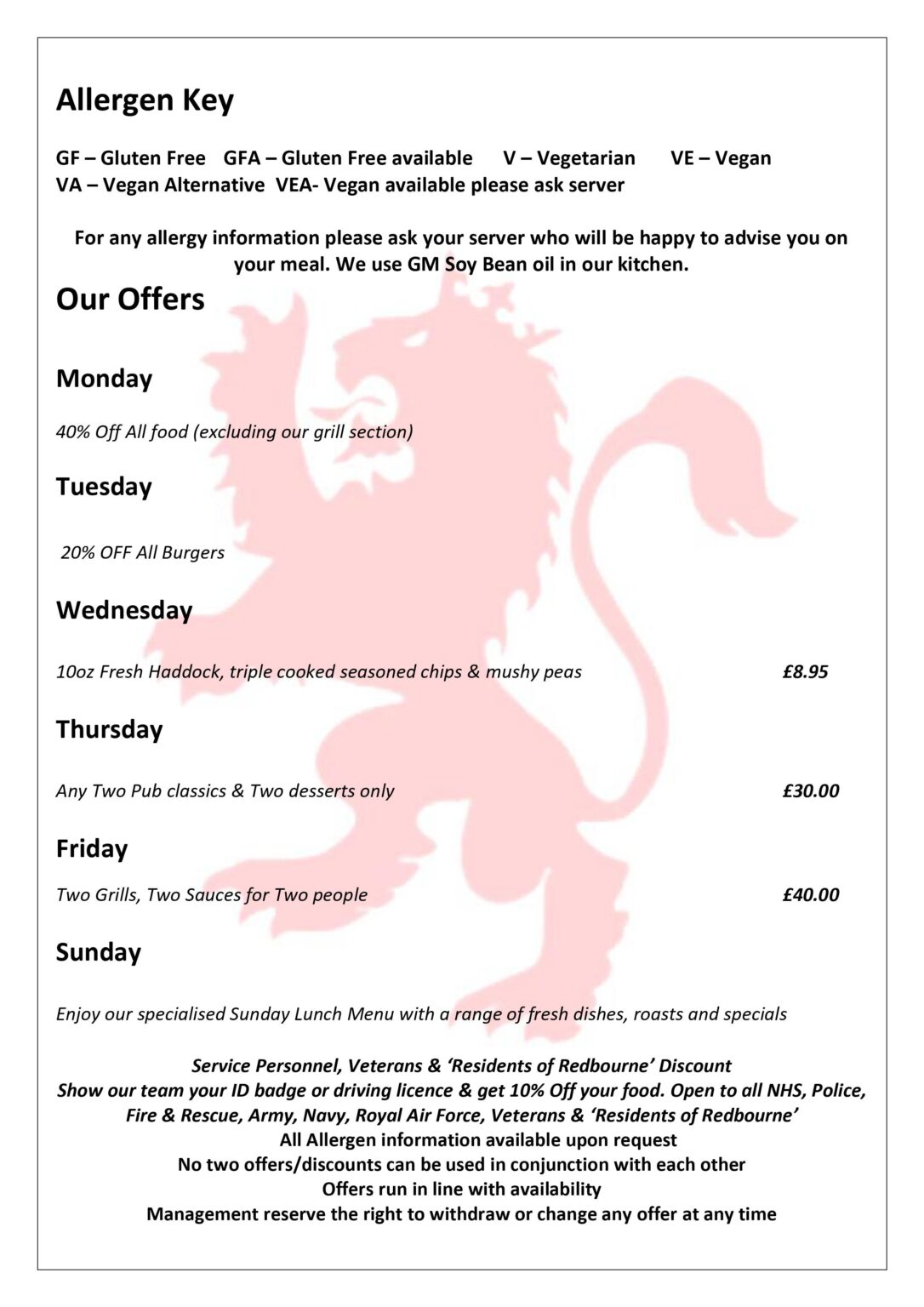 Functions & Outside Catering